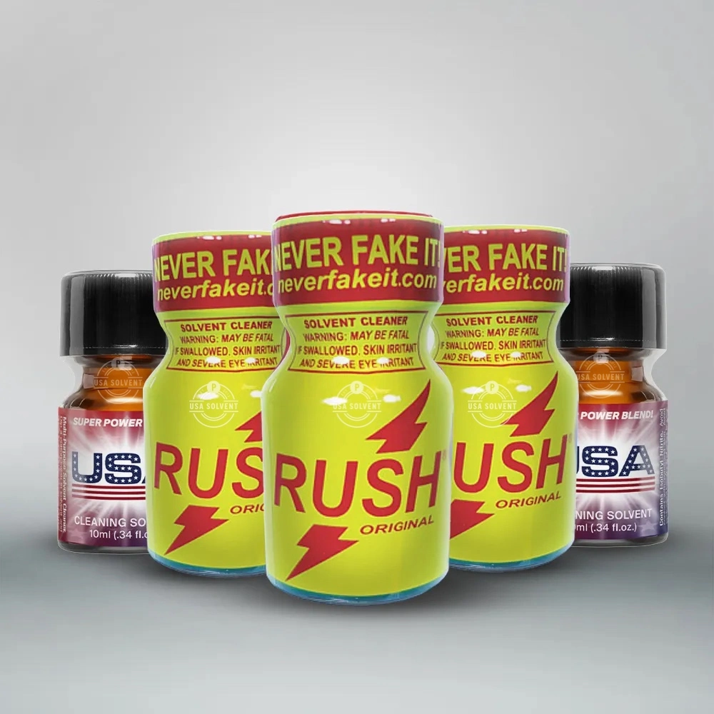 USA Super Power & Rush Original 10ml Popper Pack | USA Solvent